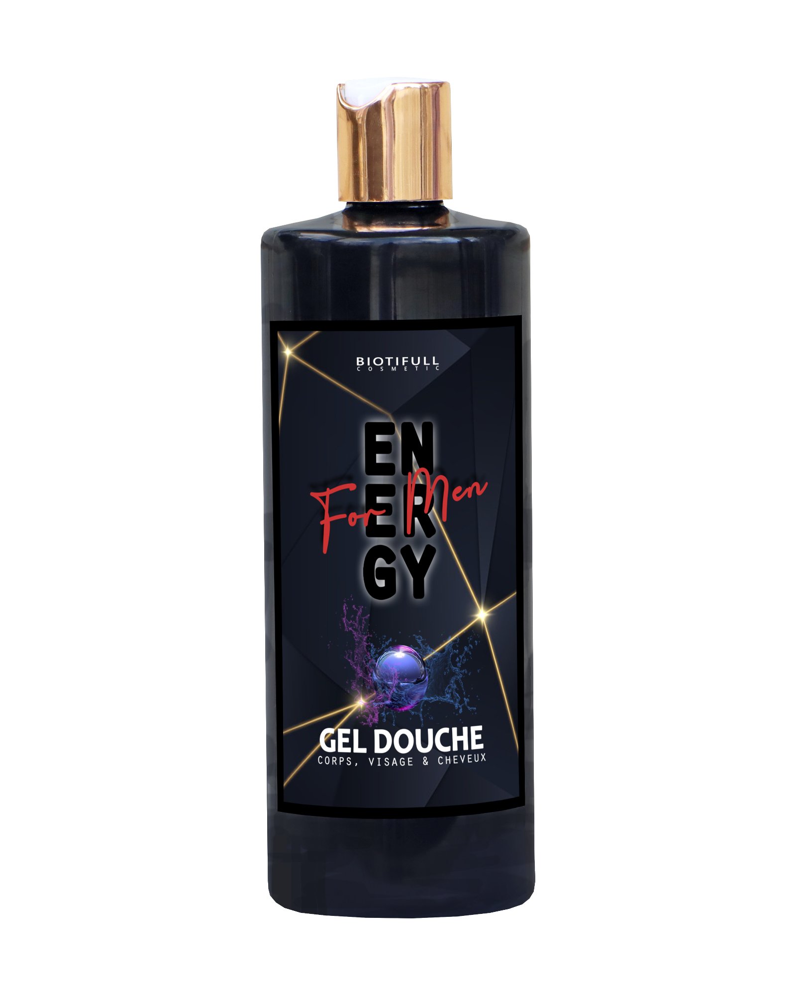 Gel douche energy for men - Biotifull Cosmetic